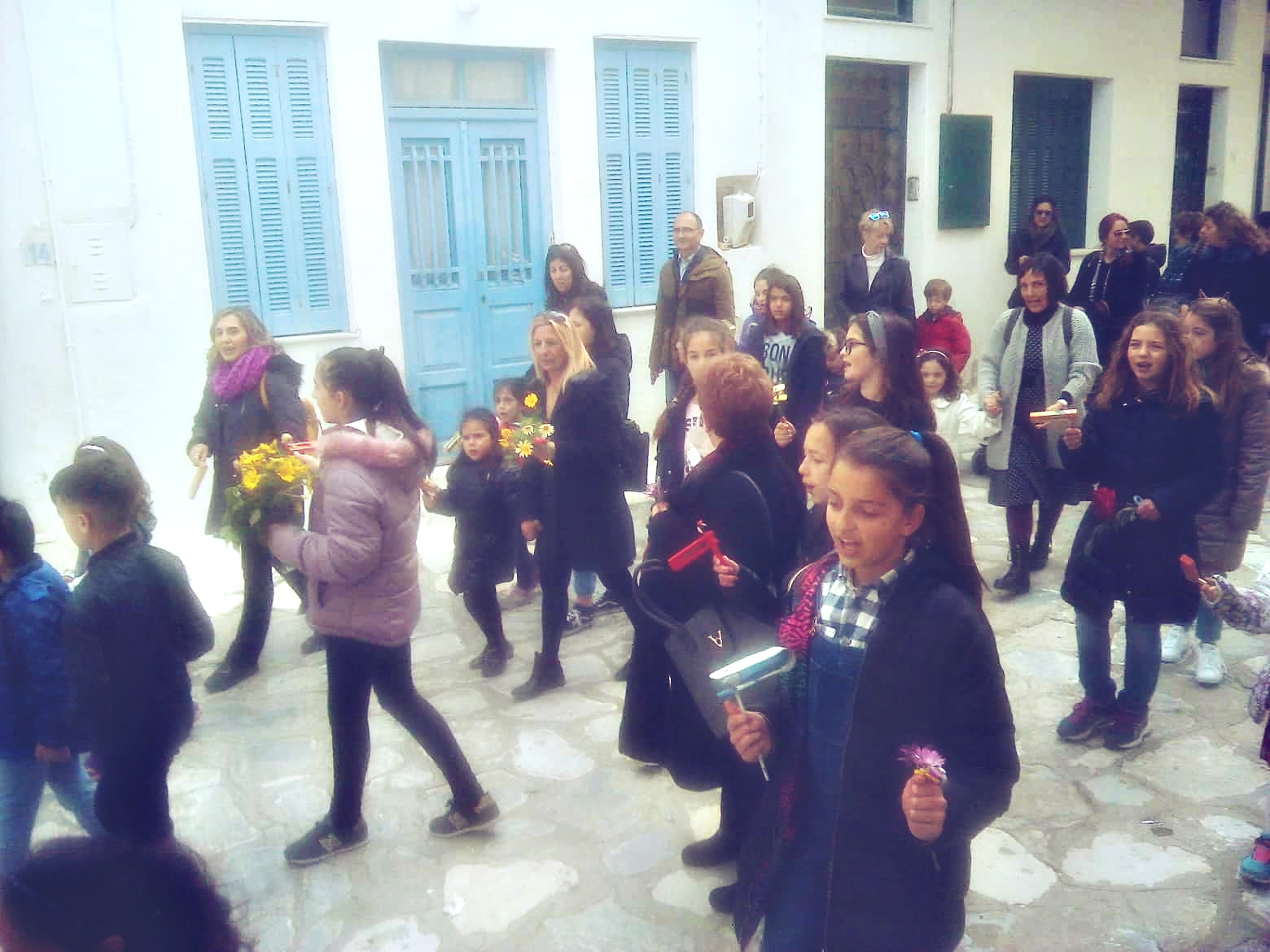 Τήνος - Αναβίωση του Εθίμου της Κυριακής των Βαΐων