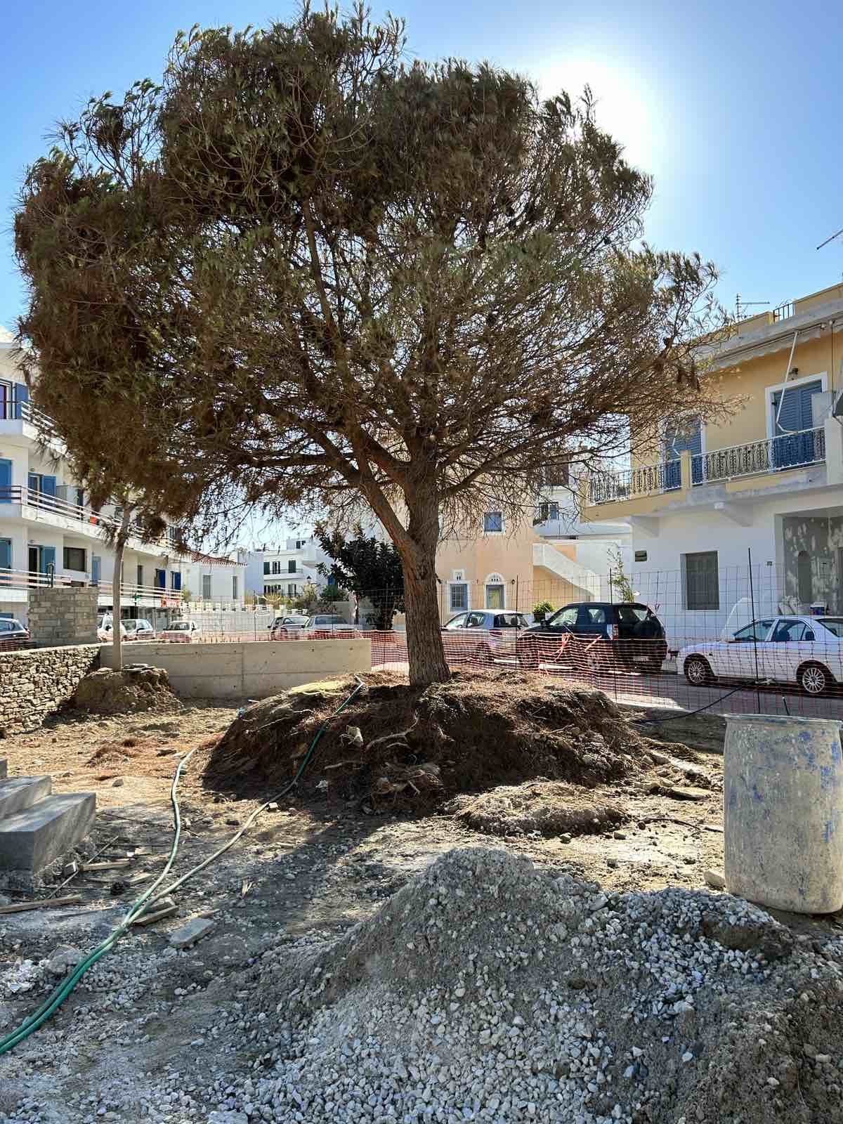 Τεχνοκυκλαδική - Σχετικά με την ολοκλήρωση της Πλατείας Βιδάλη (Μανελα)