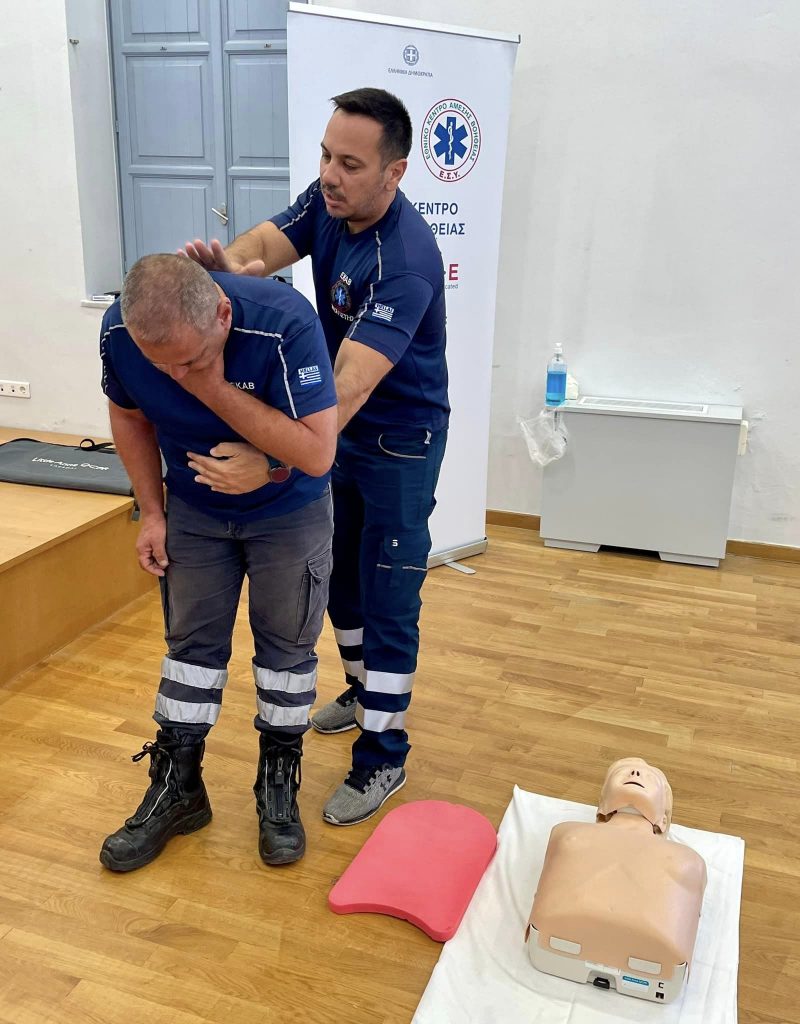 Ενημέρωση και ευχαριστήριο προς το ΕΚΑΒ Τήνου