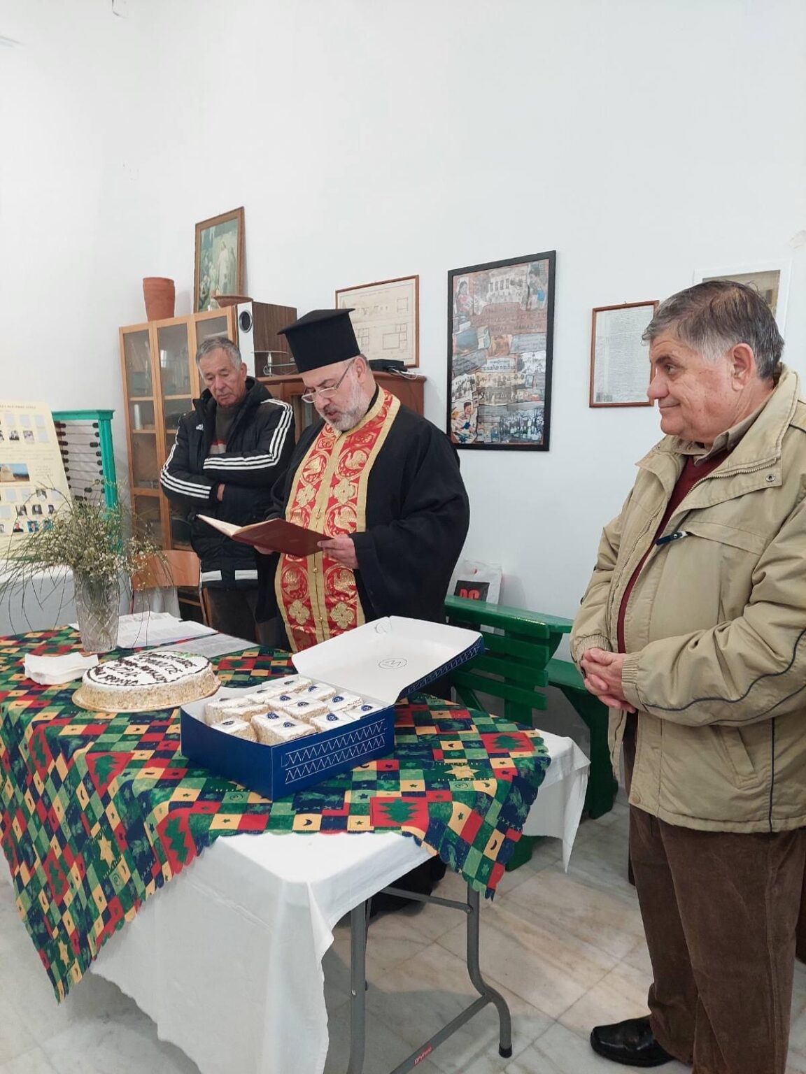Από την κοπή της πίτας στον Μαρλά Τήνου